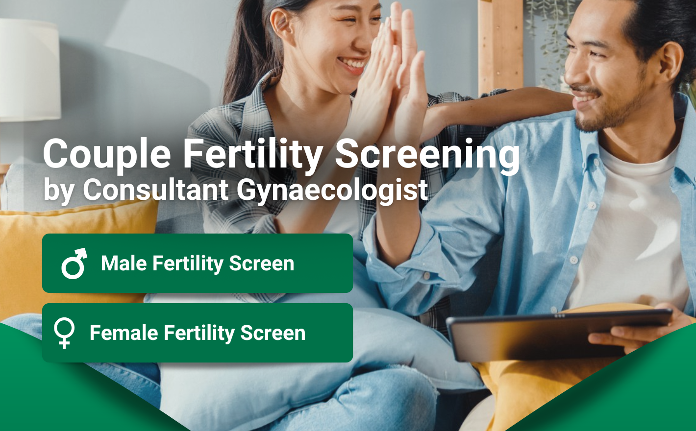 Couple Fertility Screening [by Consultant Gynaecologist]