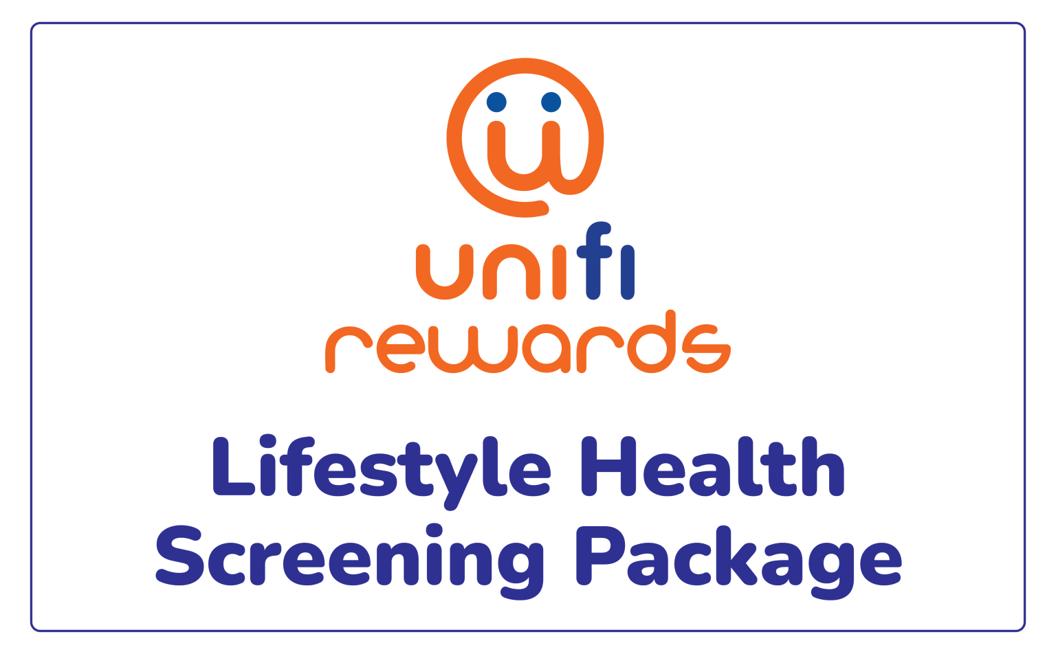 Use Unifi Rewards with Lifestyle Health Screening Package