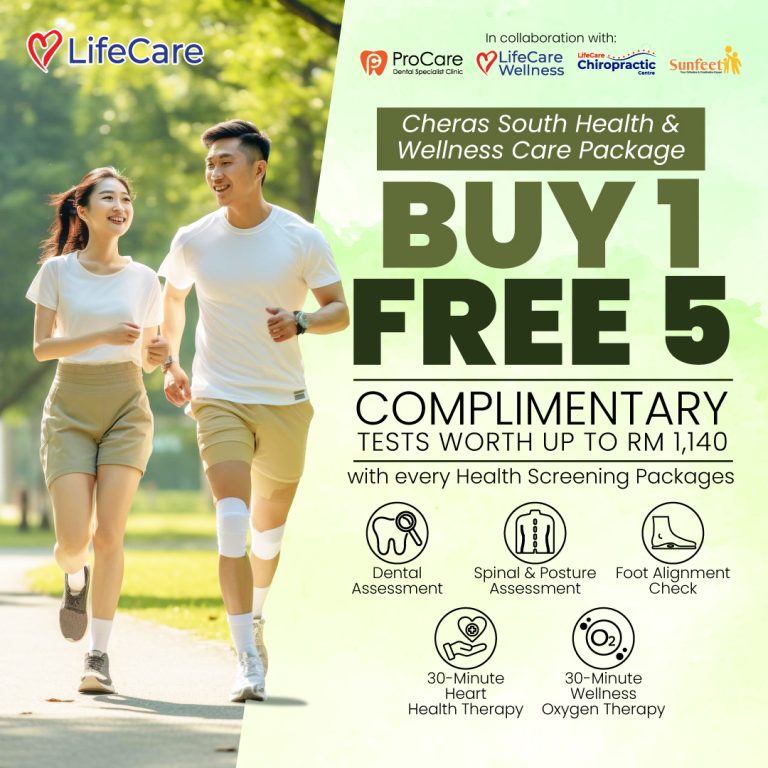 Cheras South Health & Wellness Care Package - LifeCare Diagnostic Medical Centre